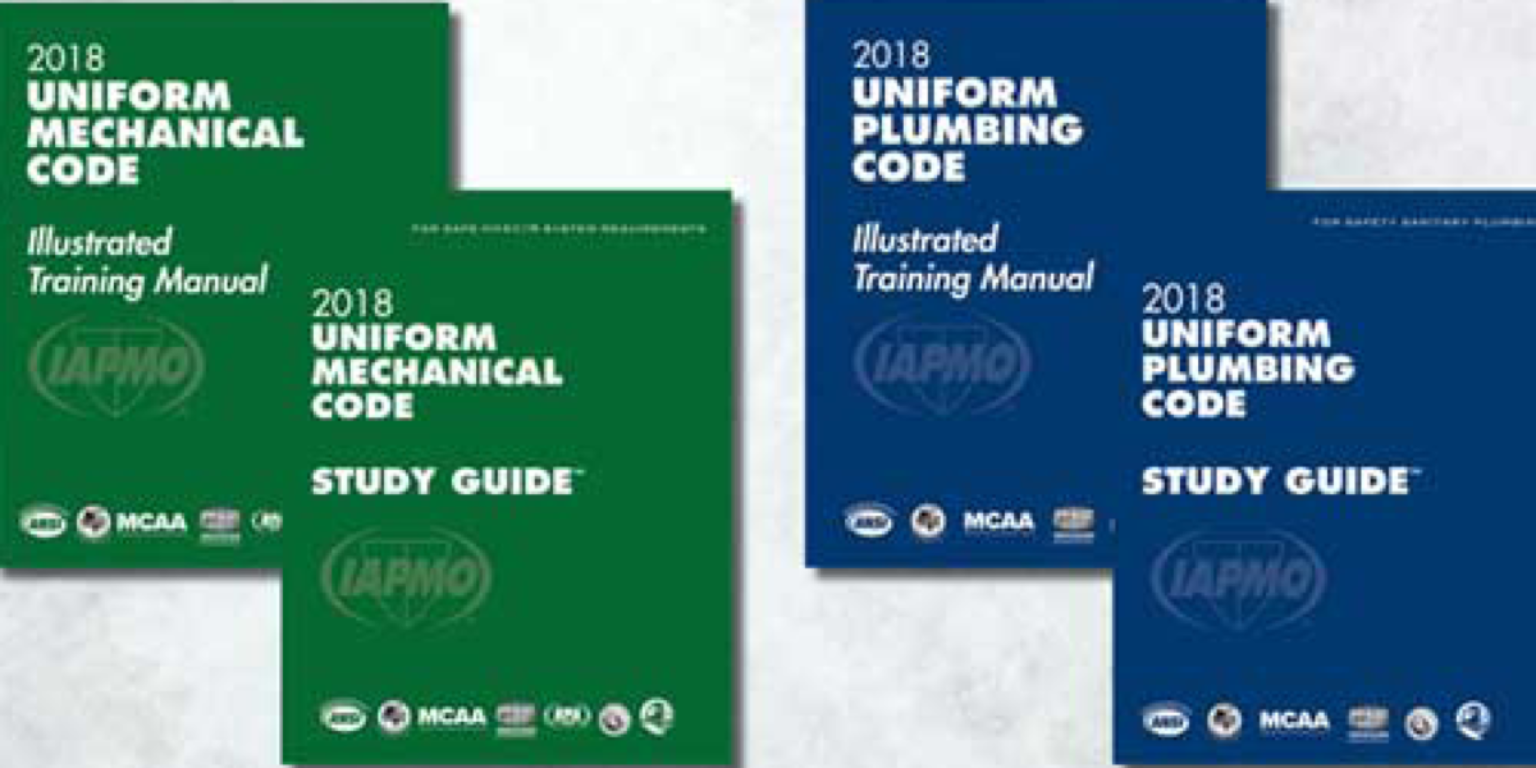 IAPMO Makes Illustrated Training Manuals and Study Guides Available for ...