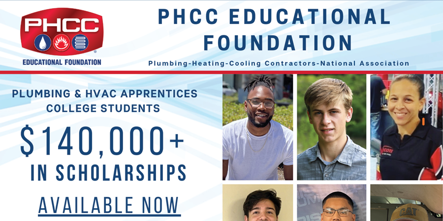 PHCC Educational Foundation Scholarships Are Available Now - ASPE Pipeline