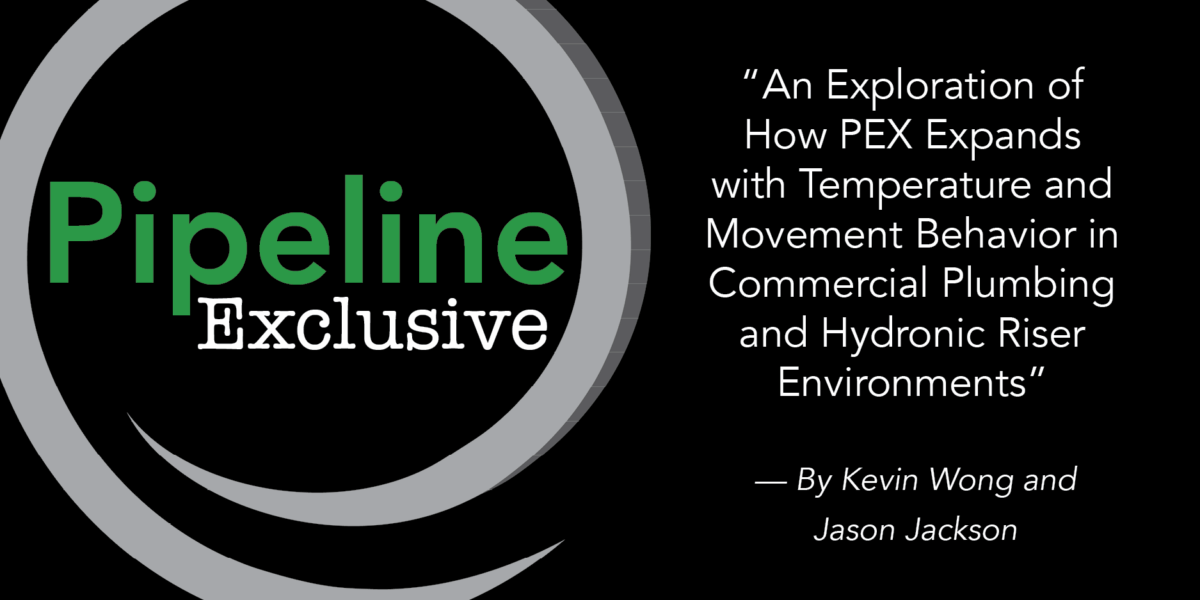 New White Paper on PEX Expansion in Risers Is Published - ASPE Pipeline